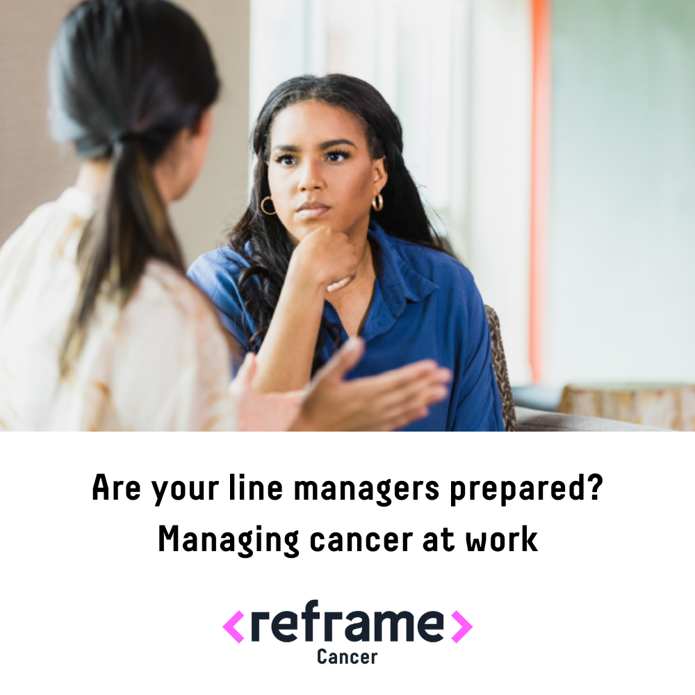 Are your line managers prepared? | Free guide to help them support employees through cancer